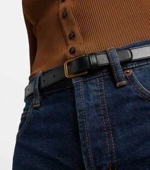 Saint Laurent Leather Belt