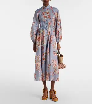 Zimmermann Brightside Platform Leather Sandals