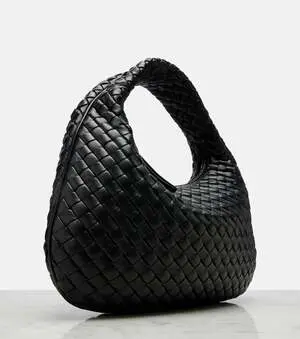 Bottega Veneta Intrecciato Small Top-handle Bag - Black
