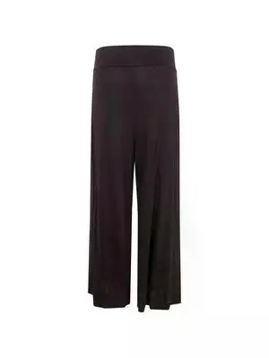 Labo.art Pleated Wide-leg Trousers - Brown
