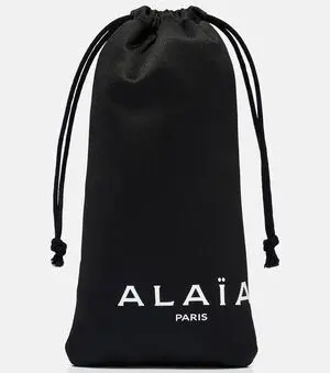 Alaïa Logo Oversized Sunglasses