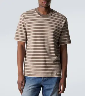 Sunspel Striped Cotton Jersey T-shirt
