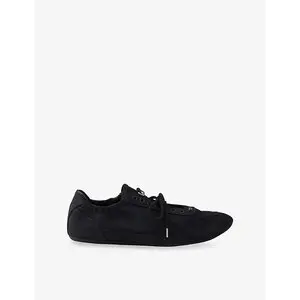 Prada Canvas Trainers - Black