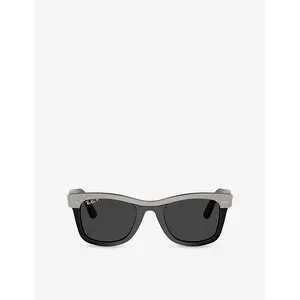 Ray-ban Rectangle-frame Sunglasses - Black
