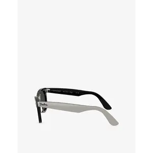 Ray-ban Rectangle-frame Sunglasses - Black