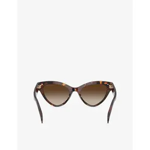 Michael Kors Acetate Cat Eye Sunglasses - Brown