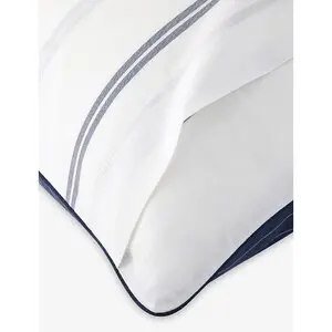 Ralph Lauren Kerrigan Cotton Pillowcase - Navy