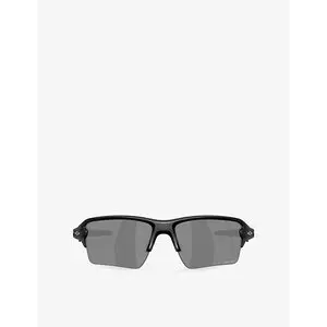 Oakley Flak 2.0 Xxl Rectangular-frame Sunglasses - Black