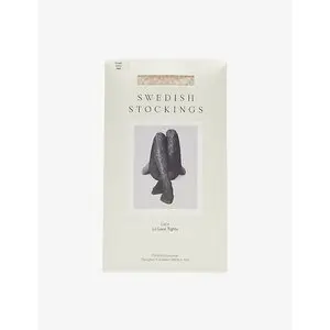 Swedish Stockings Lo Lace 40 Denier Stretch-knit Tights - Ivory