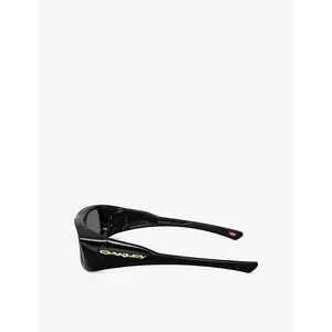 Oakley Permian Rectangle-frame Sunglasses - Black