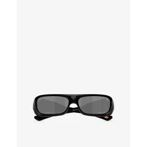 Oakley Permian Rectangle-frame Sunglasses - Black
