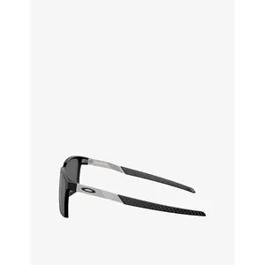 Oakley Exchange Sun Rectangle-frame Sunglasses - Black