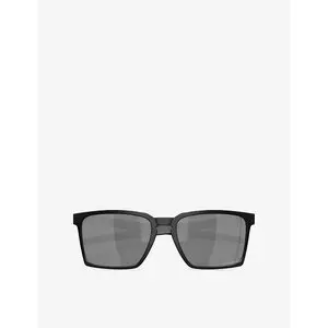 Oakley Exchange Sun Rectangle-frame Sunglasses - Black