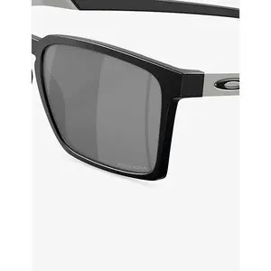 Oakley Exchange Sun Rectangle-frame Sunglasses - Black