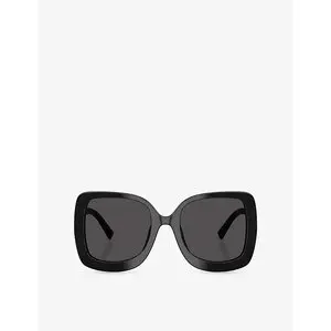 Black Oversized Square Sunglasses