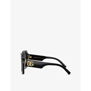 Dolce & Gabbana Dg4513 Square-frame Sunglasses - Black