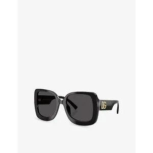 Dolce & Gabbana Dg4513 Square-frame Sunglasses - Black