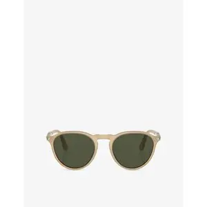 Persol Po3286s Phantos-frame Sunglasses - Brown