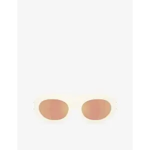 Moncler Gold Tone Eyewear For Women