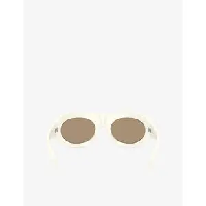 Moncler Round-frame Acetate Sunglasses