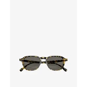 Oliver Spencer Emryn Square-frame Sunglasses - Brown