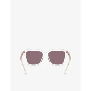 Michael Kors Menaggio Square-frame Sunglasses - Clear