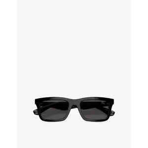 Burberry Rectangle Acetate Sunglasses - Black