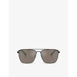 Oliver Spencer Ov1362s Square Sunglasses - Black