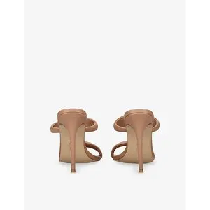 Steve Madden Saturn Heeled Faux-leather Sandals - Tan