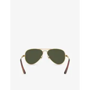 Ray-ban Aviator Max Metal Sunglasses - Gold