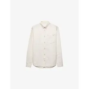 Prada Chambray Cotton-linen Shirt