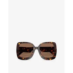 Dolce & Gabbana Dg4513 Square-frame Tortoiseshell Sunglasses - Brown