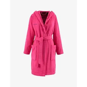 Ralph Lauren Zoe Hooded Cotton Bathrobe - Pinksky