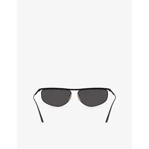 Oliver Spencer Oval-frame Acetate Sunglasses