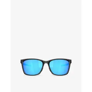 Oakley Paracord Square-Frame Nylon Sunglasses Black