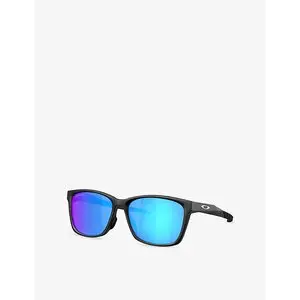 Oakley Paracord Square-frame Nylon Sunglasses - Black