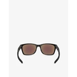 Oakley Paracord Square-frame Nylon Sunglasses - Black