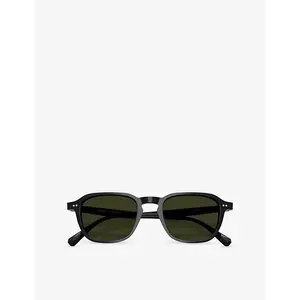 Oliver Spencer Emryn Square-frame Sunglasses - Black