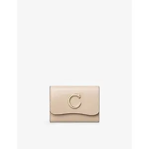 Cartier Panthère C De Leather Bifold Wallet - Beige
