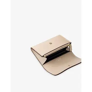 Cartier Panthère C De Leather Bifold Wallet - Beige