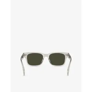 Oliver Spencer Square Frame Acetate Sunglasses - Grey