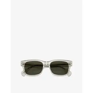 Oliver Spencer Square Frame Acetate Sunglasses - Grey