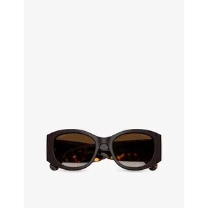 Chanel Ch5524 Oval Sunglasses - Red