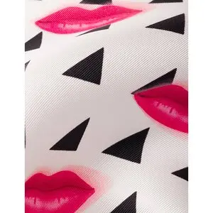 Prada Printed Silk Twill Scarf - Black