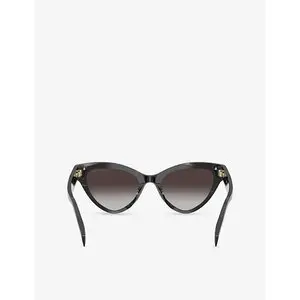 Michael Kors Cat Eye Acetate Sunglasses - Black
