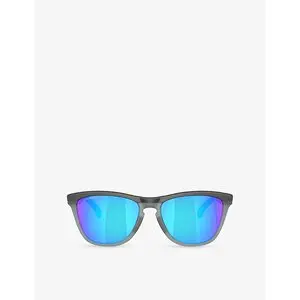 Oakley Frogskins™ Round-frame Sunglasses - Black
