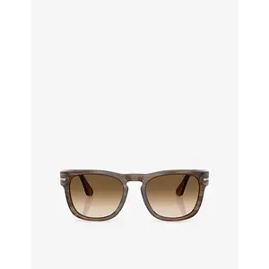 Persol Po3333s Elio Square-frame Sunglasses - Brown