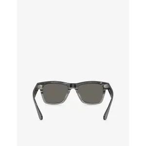 Oliver Spencer Square-frame Sunglasses - Grey