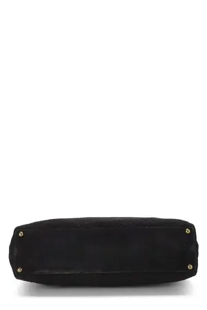 Chanel Wild Stitch Suede Shoulder Bag