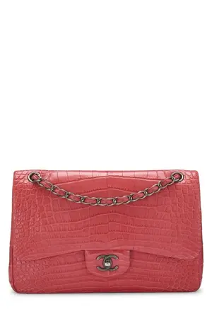 Chanel Alligator Classic Double Flap Bag